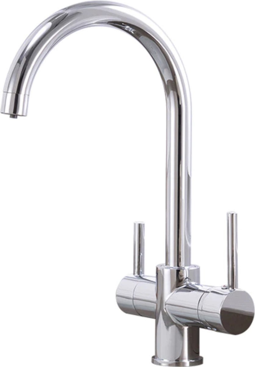 Hatska Kraan - Keukenkraan - Keukenkraan met uittrekbare uitloop - Wasbak -... | bol