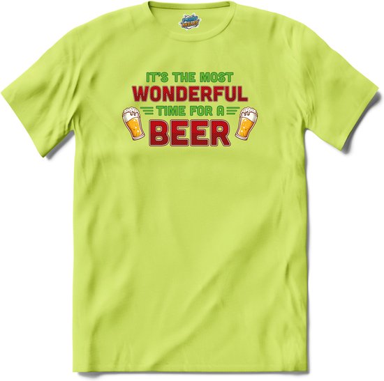 It's the most wonderful time for a beer - foute bier kersttrui - T ...