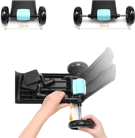 THA 3-in-1 Kinderfiets - Fiets voor Kinderen - Kinderfiets - Step ...