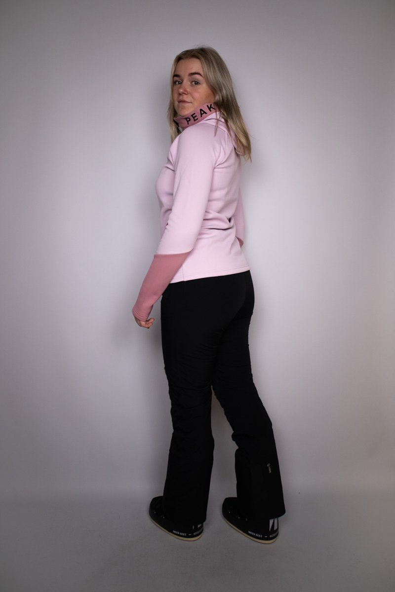 Peak Performance W Rider Mid Zip skipully dames roze | bol.com