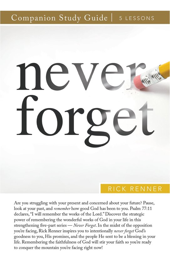 Never Forget Study Guide (ebook), Rick Renner | 9781680319934 | Boeken ...