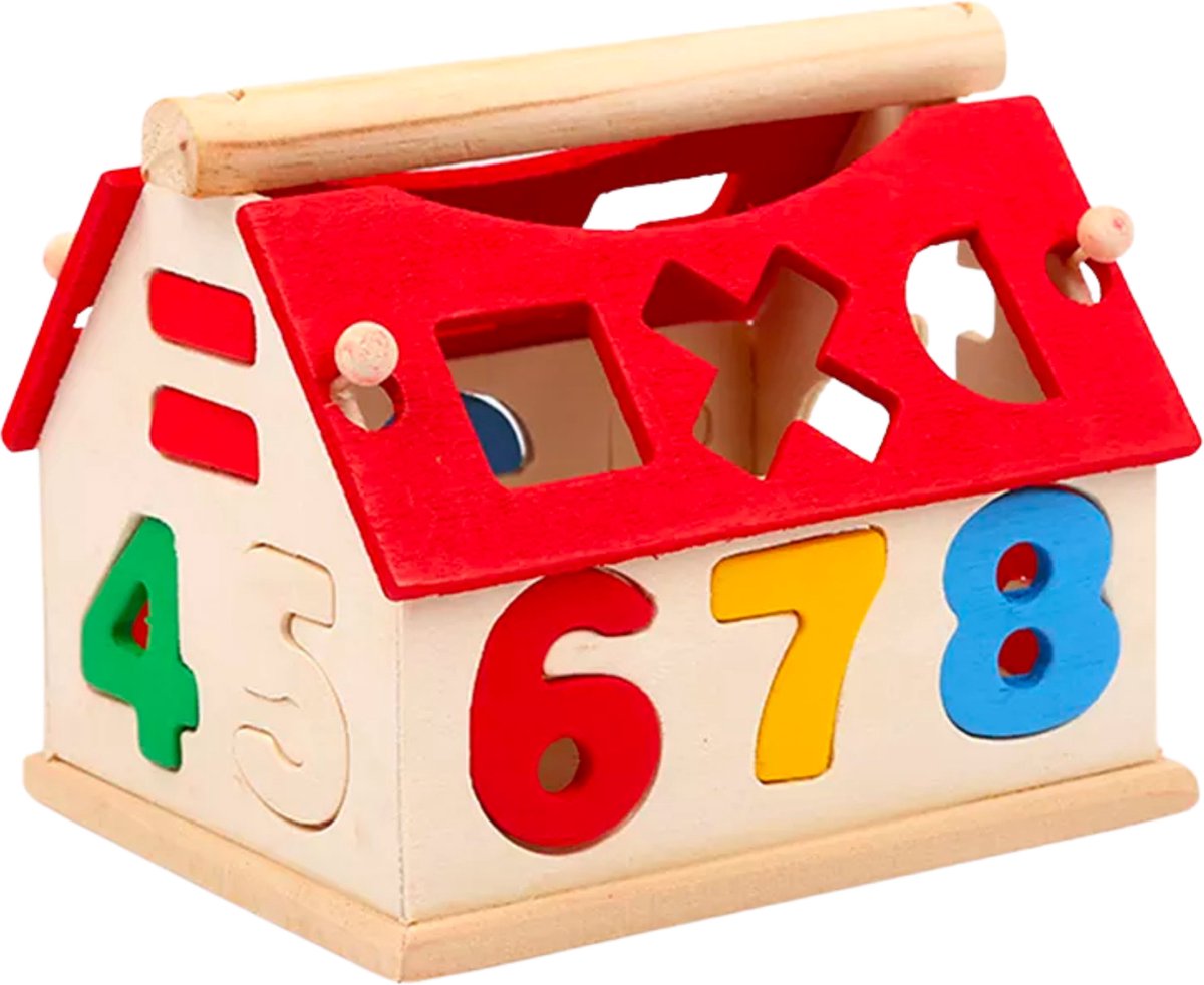 Houten Vormenstoof - Blokkendoos - Voor jongens en Meisjes - Educatief ...