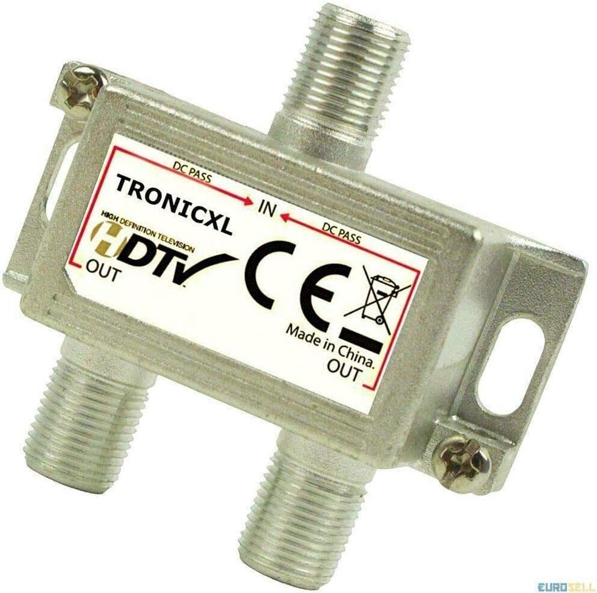 TronicXL Premium antenneverdeler verdeler zachte splitter F-bus bijv ...