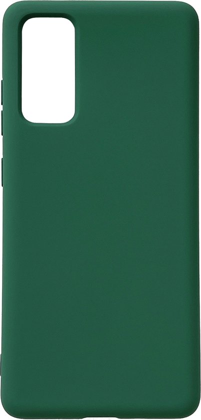 Casemania Hoesje Geschikt voor Samsung Galaxy S20 FE Donker Groen - Extra Stevig... | bol