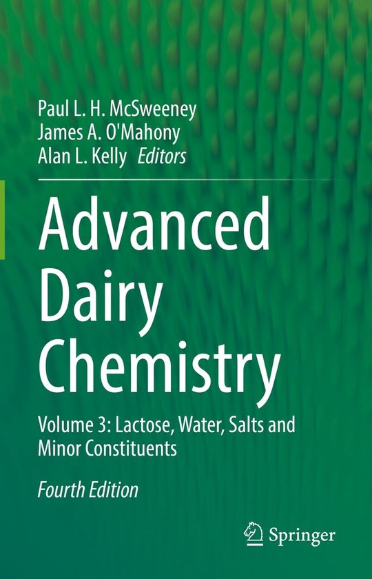Advanced Dairy Chemistry (ebook) | 9783030925857 | Boeken | bol.com