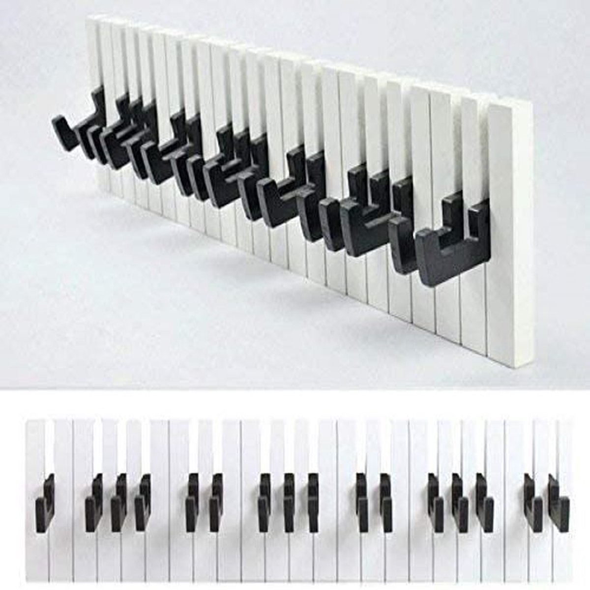 GMMH Design armoire murale patères crochet cadre 16 crochets piano ...