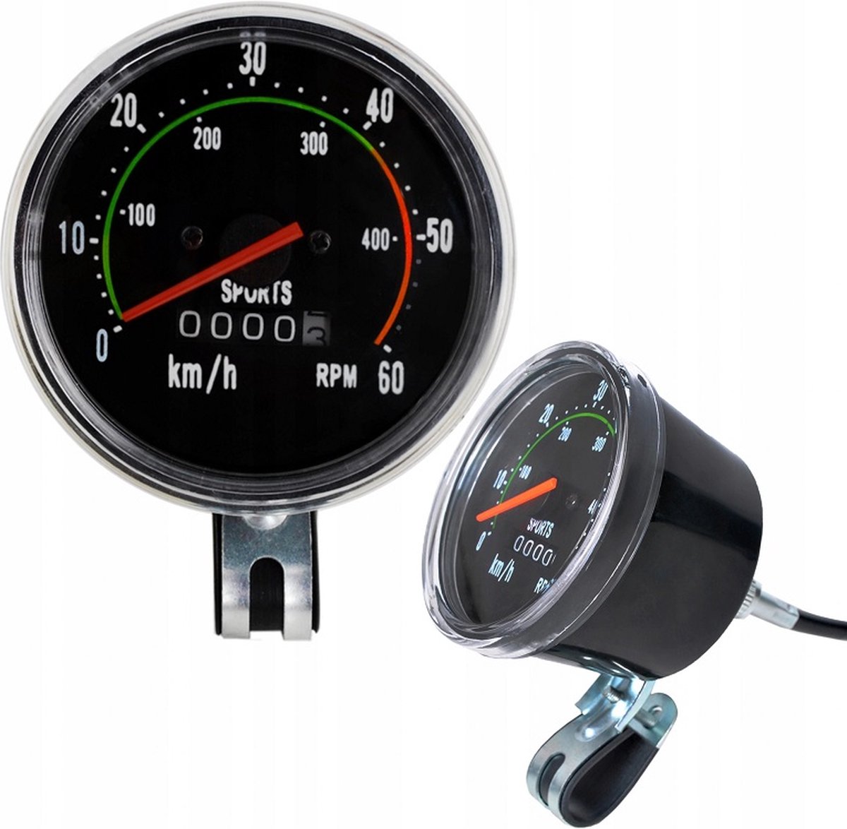 Mechanische retro kilometerteller voor fietsen - Analoge fiets ...