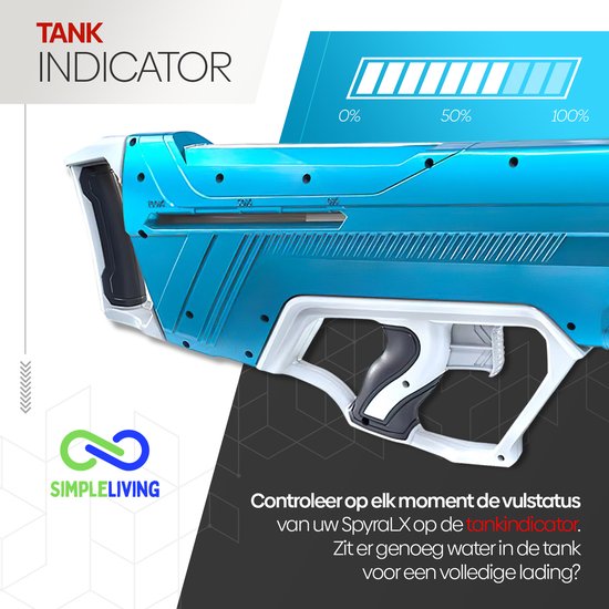 Spyra - Spyra LX Blauw – Pump Action Spyra Waterpistool - Spyra ...