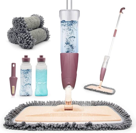 Dweil set compleet systeem - Mop set - vloerwisser | bol