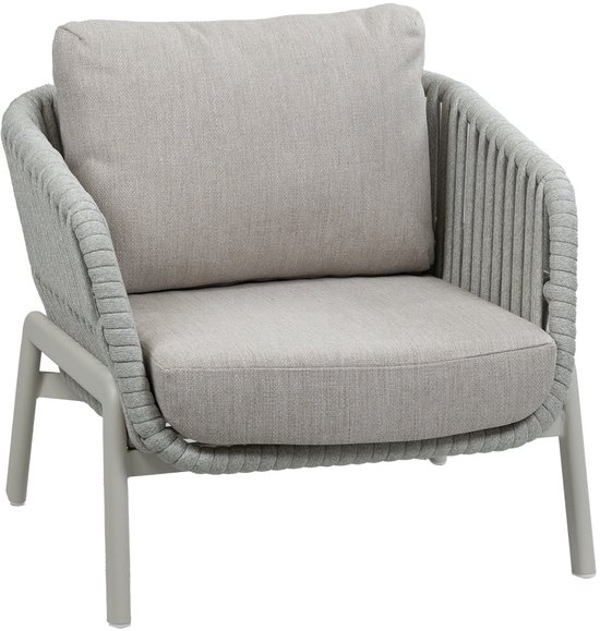 Loungestoel Porto | Naturel & Cream | bol