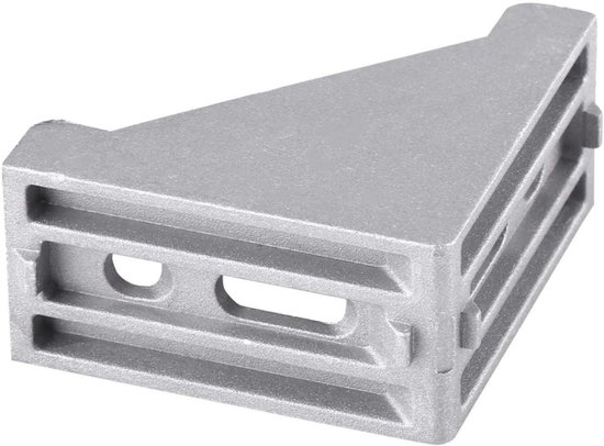 5 stks Aluminium Hoek Beugel Connector Set L Vorm Haakse Brace Fastener ...