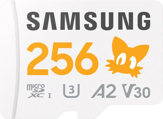 Samsung Sonic the Hedgehog™ PRO Plus - microSD Card - 256GB | bol