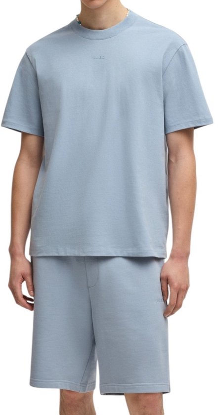 Boss Heren T-shirt Blauw 50488330/483 Dapolino 10248326 01 | bol