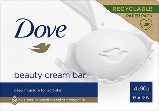 Dove Original - Zeep - Beauty Cream Bar - 360 g - Voordeelverpakking - 6 stuks | bol