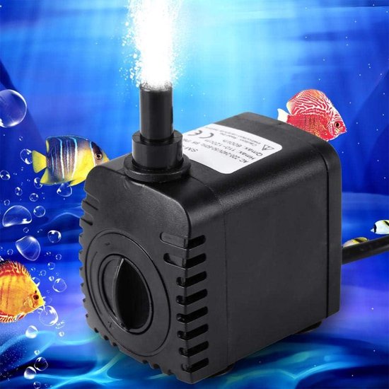 Dompelwaterpomp 8 W 600 l H mini-waterpomp zeer stil voor aquaria ...