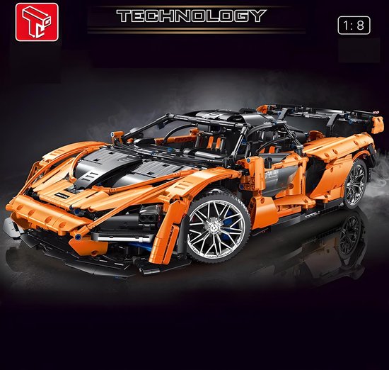 TGL T5013 | McLaren Senna | 3780 onderdelen | Schaal 1/8 | Afmetingen 61×30×17CM |... | bol