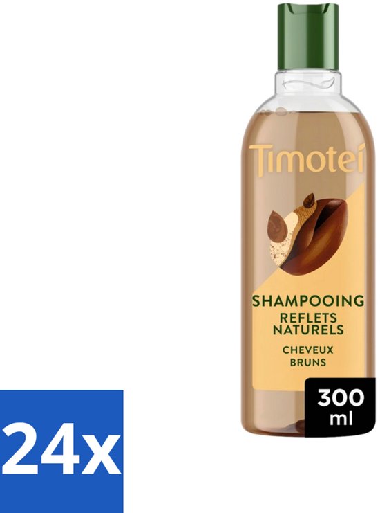Timotei - Shampoo - Intens Bruin - 300 ml - Voordeelverpakking - 24 ...