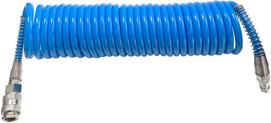 Spiraal luchtslang PU + koppelingen Aircraft STSS812M10 | bol