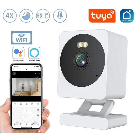 Tuya Professionele Smart Wi-Fi Ultra HD-compactcamera | bol