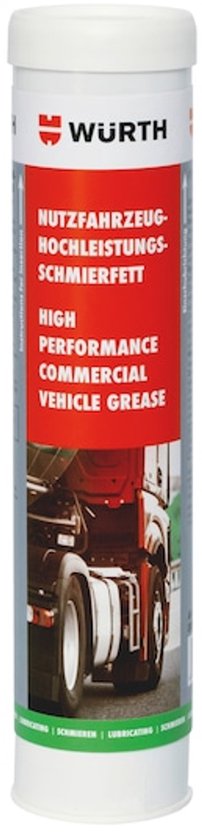 Wurth - Hoogwaardig smeervet voor bedrijfswagens - smeervet van hoge ...
