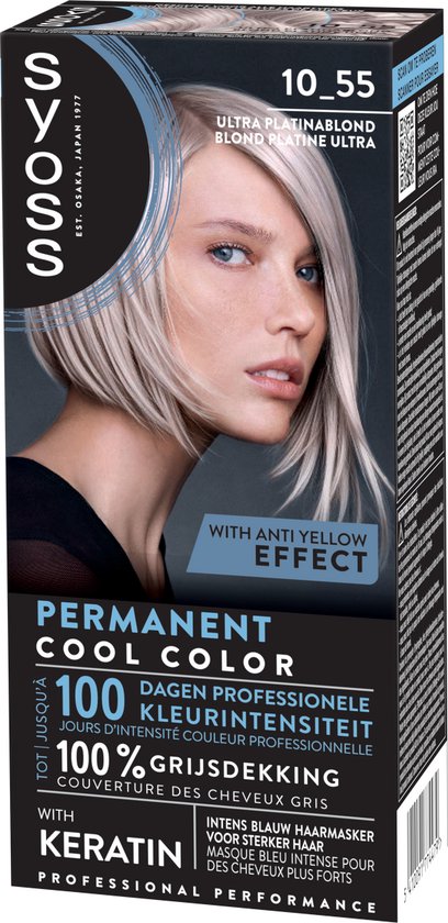 SYOSS Baseline 10-55 - Haarverf - Permanente Haarkleuring - Ultra ...