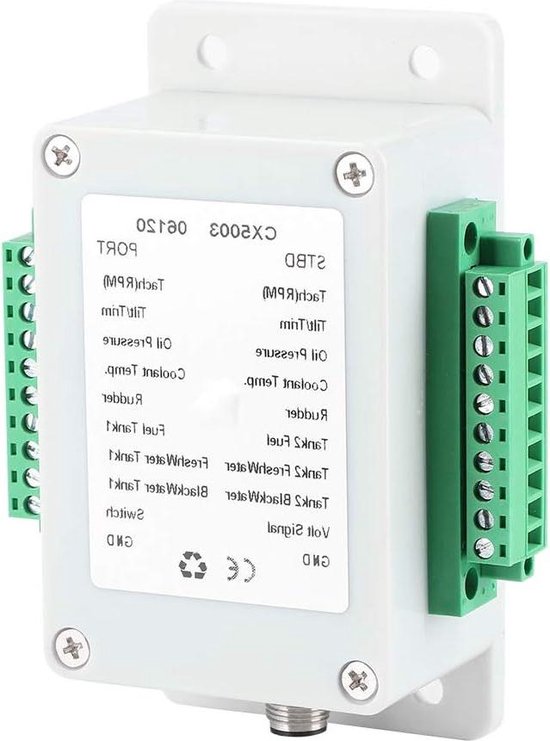 Waterdichte NMEA2000 Converter Box voor Boot Jacht - Converteer Sensor ...
