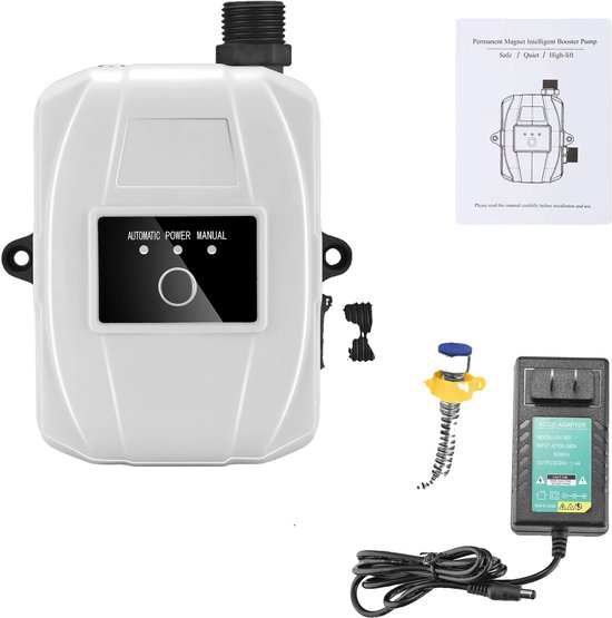 Boosterpomp, 24V borstelloze motor, automatische drukregelaar, 24V, EU ...