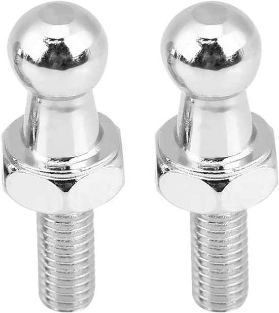 Stainless Steel Ball Stud Bolt M6 for Gas Springs - 2pcs - Ball Ended ...