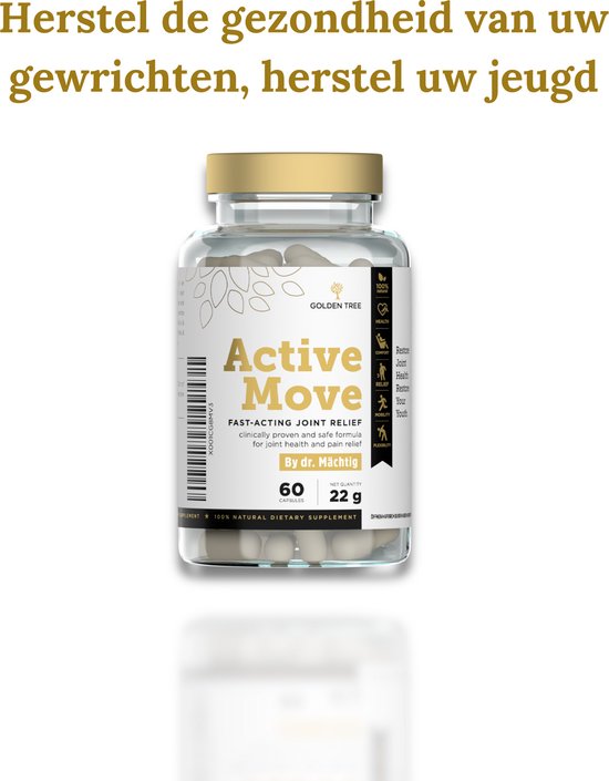 Golden Tree Active Move - Voedingssupplement voor soepele gewrichten ...