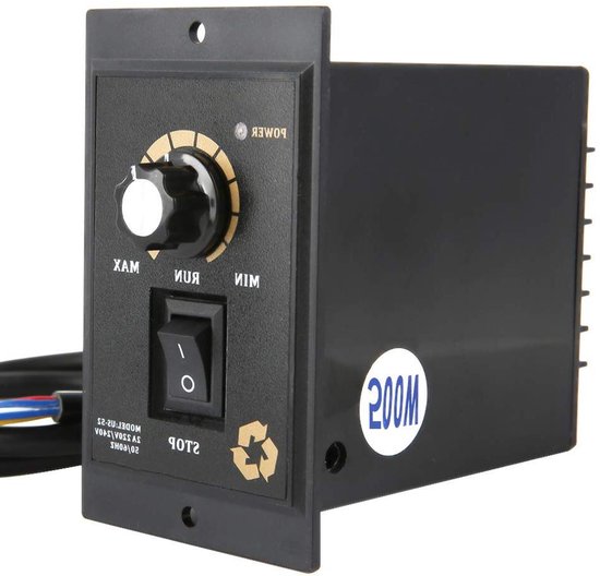 220V Regulator Motor Controller 300/400/500W Elektrische Motor Speed Regulator... | bol