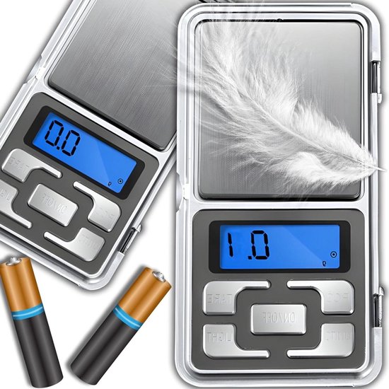 200g-0.1g Pocket Precision Digital Scale - Gram Mini Scale with LCD ...