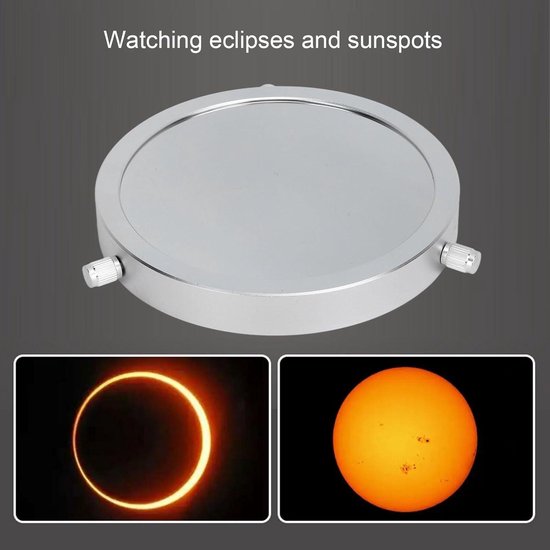 Safe Solar Eclipse Telescope Filter for 144-170mm Objective - Eye ...