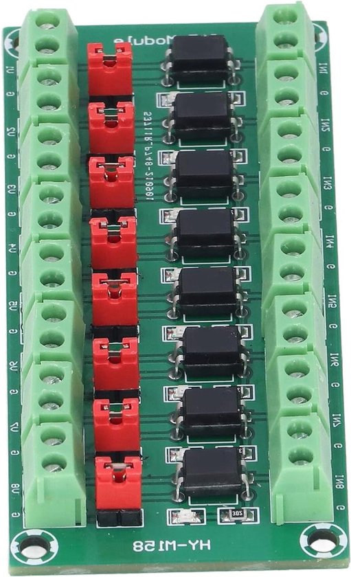 8-Kanaals Optocoupler Isolatie Module PLC Signaal Converter Board Opto ...