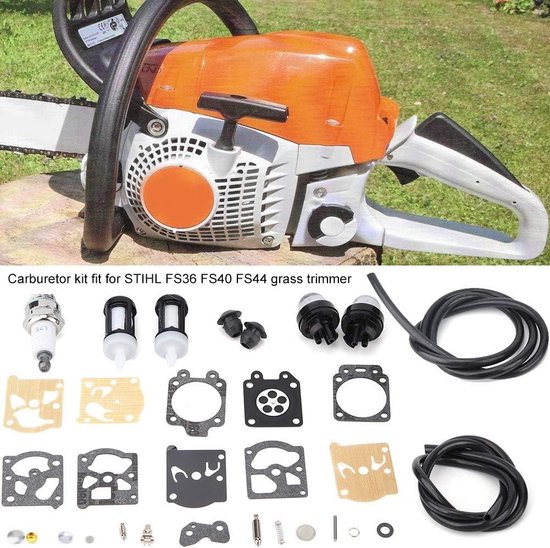 Carburetor Repair Filter Kit for Yosoo FS36 FS40 FS44 String Trimmer ...