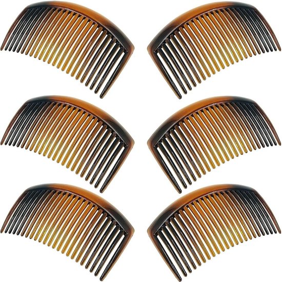 VD WEIDE ENTERPRISE - Haarkam Kunststof Zijkam French Twist Comb 6 ...