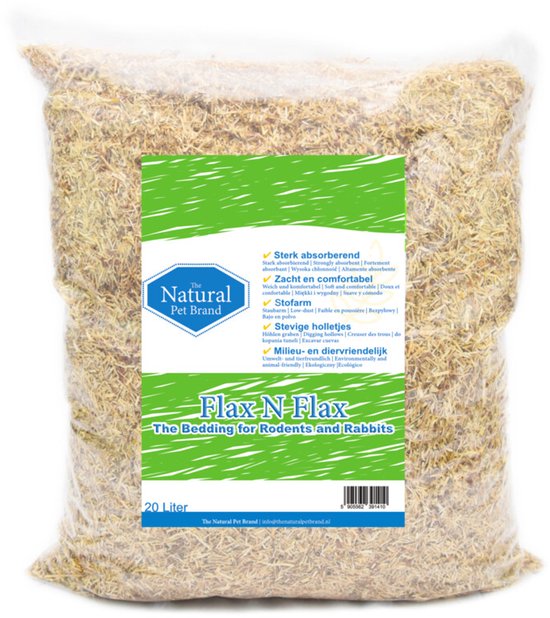 The Natural Pet Brand Flax N Flax 20 liter | bol