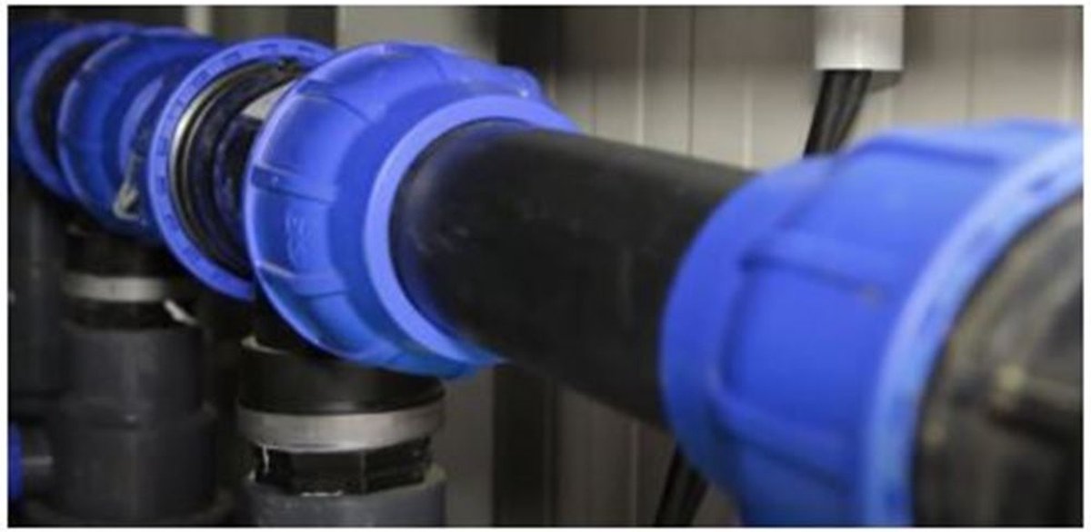 PE klemkoppeling, knie 16 mm x 1/2" bu.dr., type 918 | bol.com