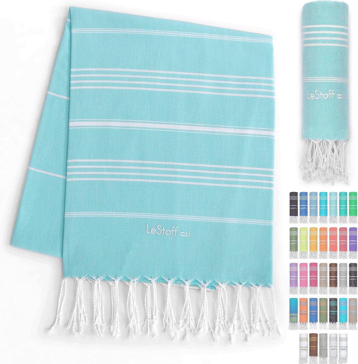 Traditionele hamamdoek, strandhanddoek, badhanddoek, saunahanddoek ...