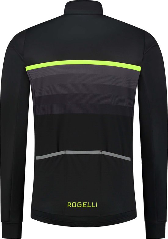 Rogelli Hero ll Fietsjas - Winterjack Heren - Race fit - Black, Fluor ...