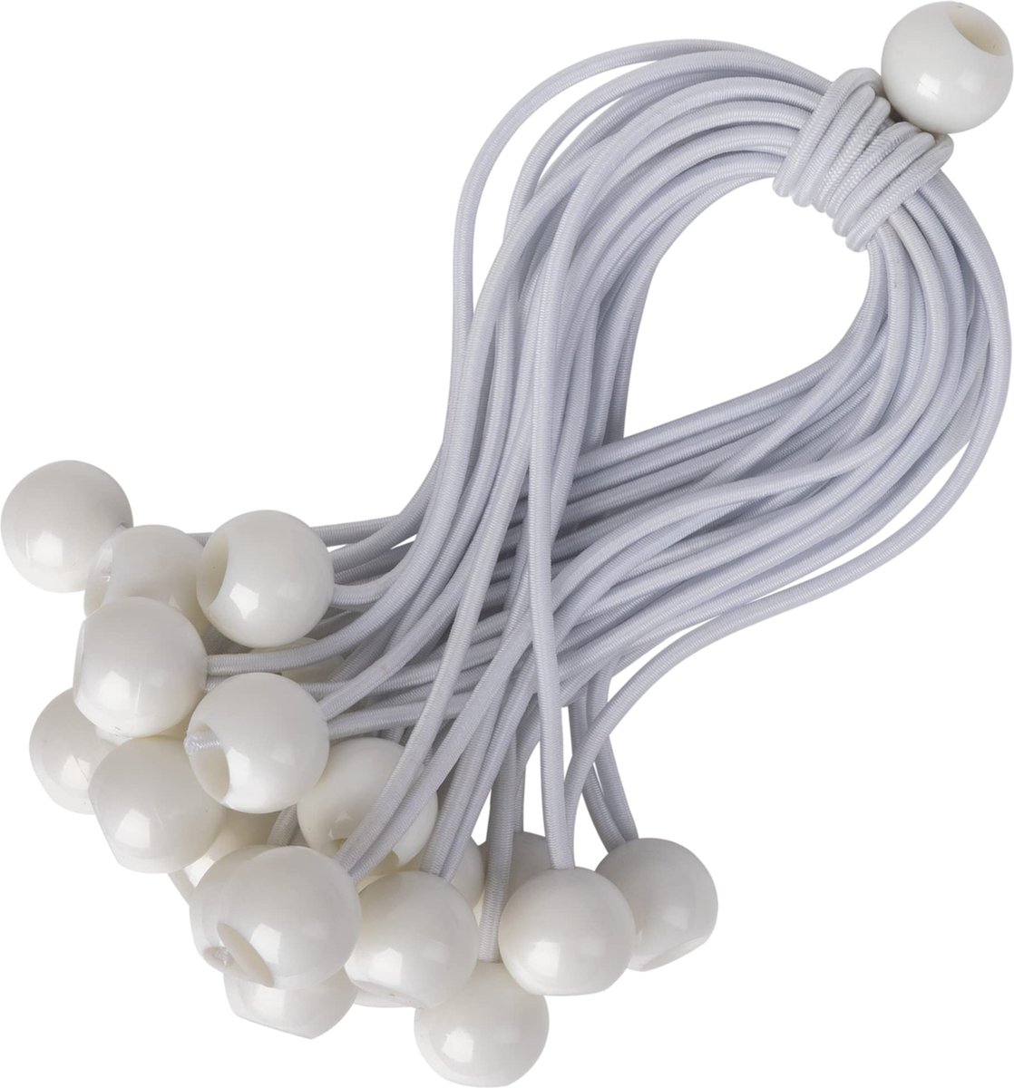 PRETEX Bungee Ballen met Koorden - Set van 25st x 23cm Universele ...