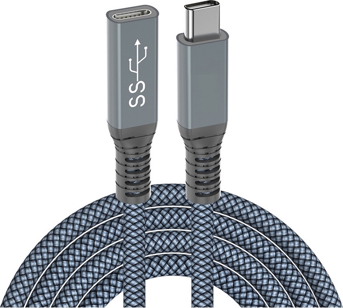 USB-C verlengkabel - 10 Gbps - male naar female adapter USB- C kabel ...
