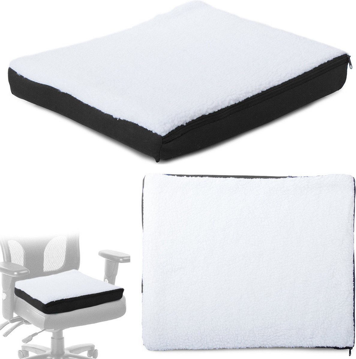 Orthopedisch zitkussen - Gelkussen auto - Ergonomisch kussen - anti ...