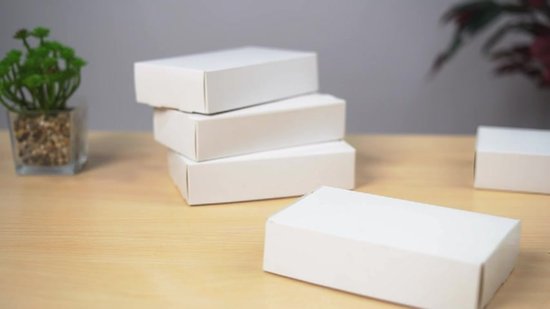 Kurtzy Witte Karton Hobby Geschenk Doosjes (10 Pak) – Doos Afmetingen ...