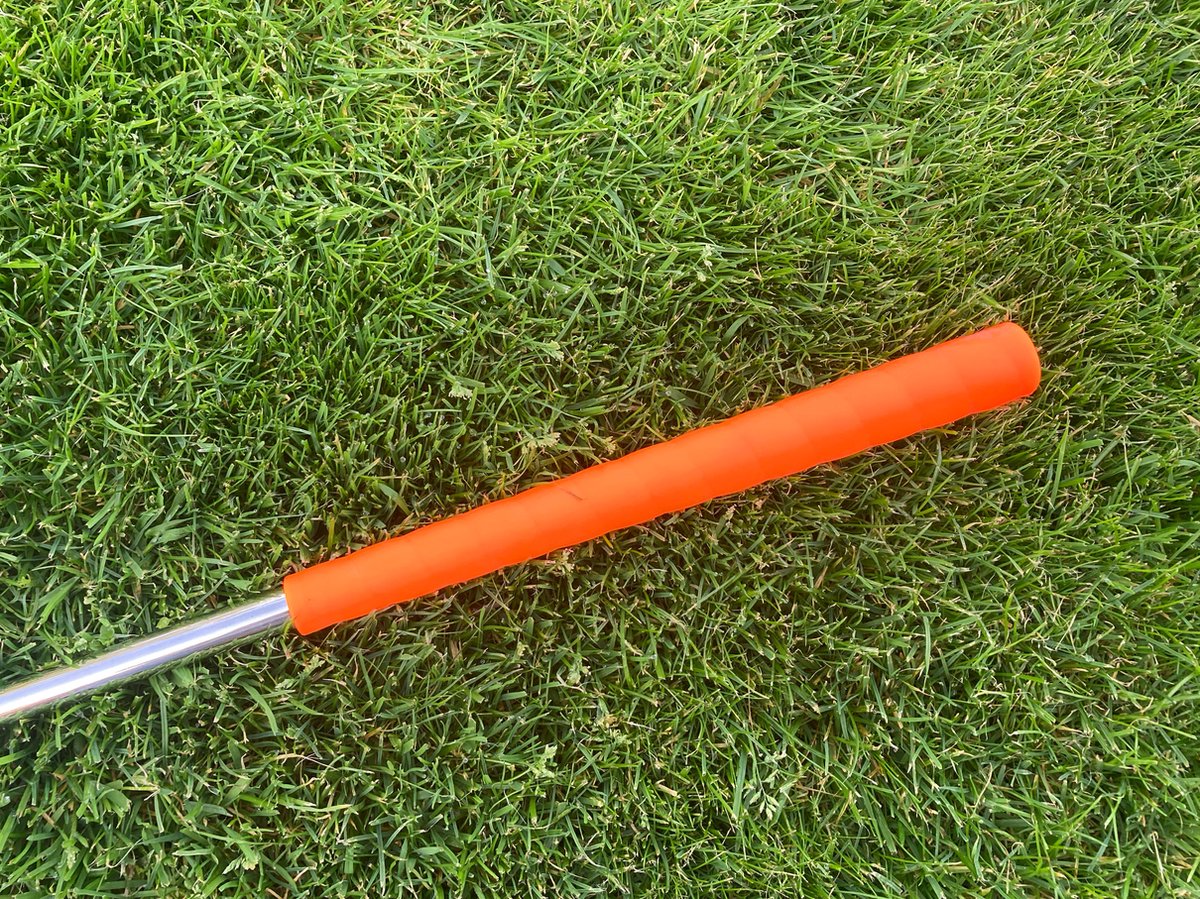 Midgetgolf stick - kinderen - oranje handvat - glow in the dark ...