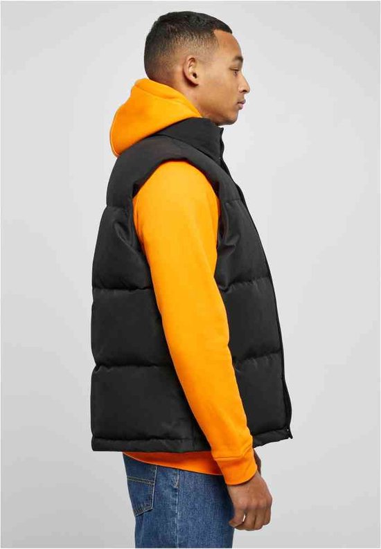 Starter Black Label - Puffer Mouwloos jacket - L - Zwart | bol