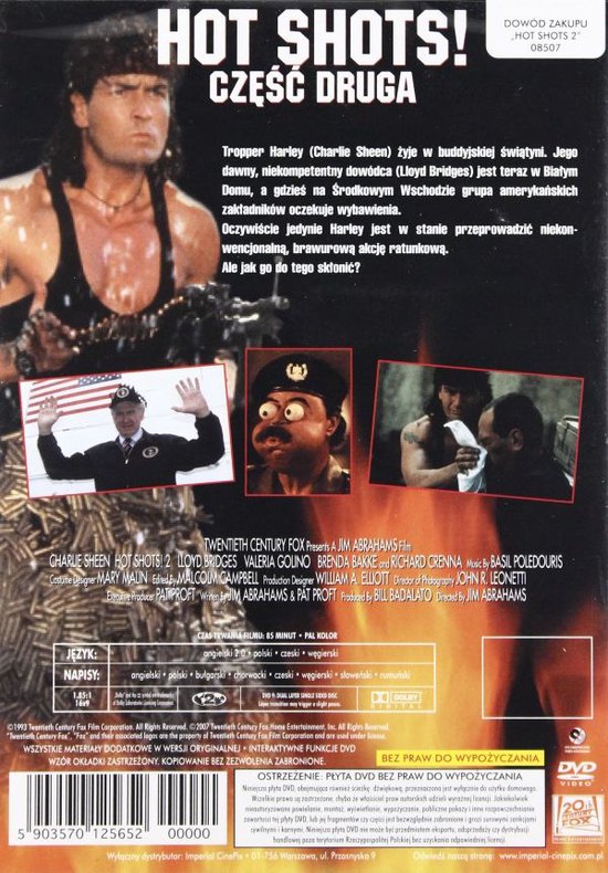 Hot Shots! Part Deux [DVD] (Dvd), Chi Moui Lo | Dvd's | bol