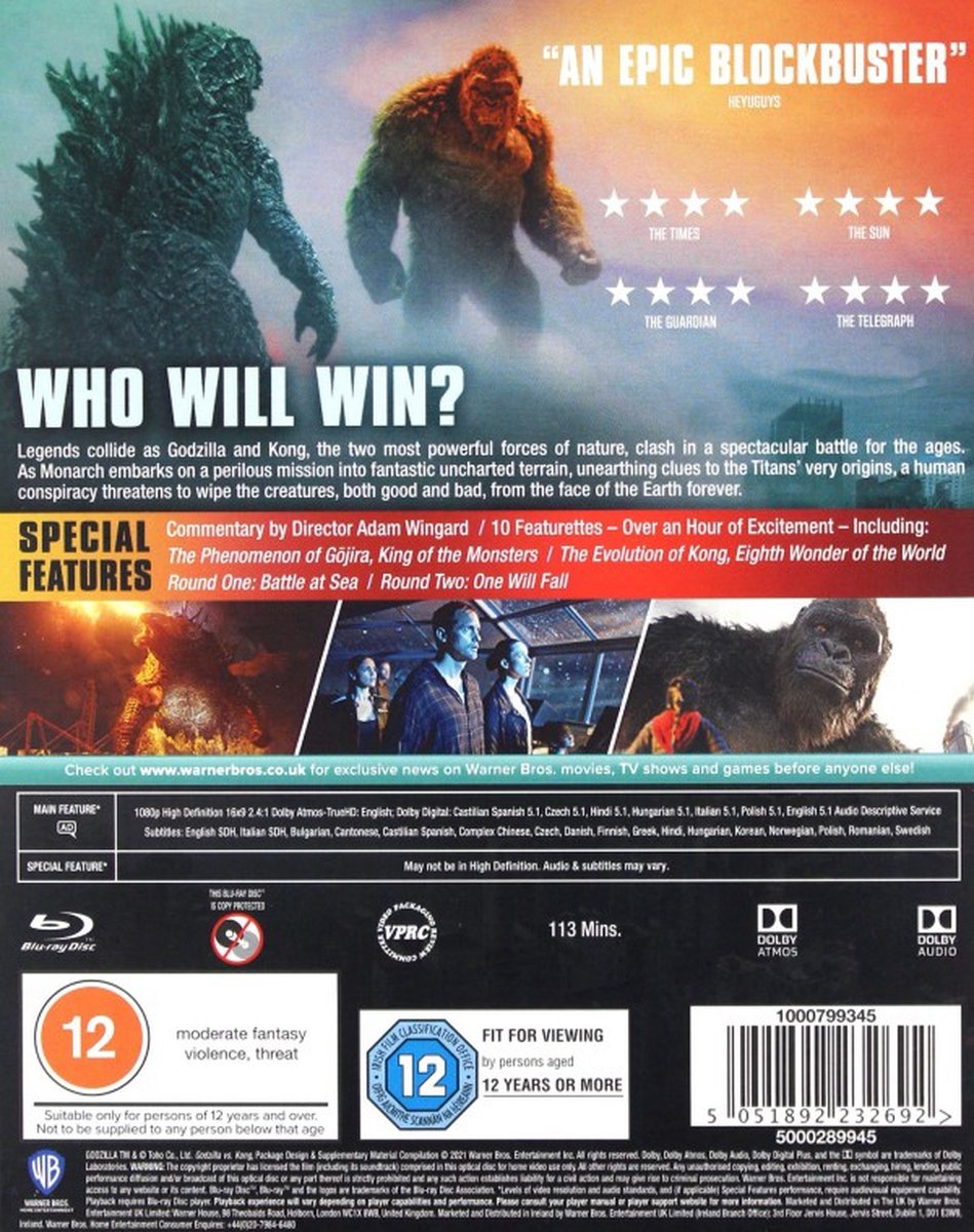 Godzilla Vs Kong (Blu-ray), Millie Bobby Brown | Dvd's | bol.com
