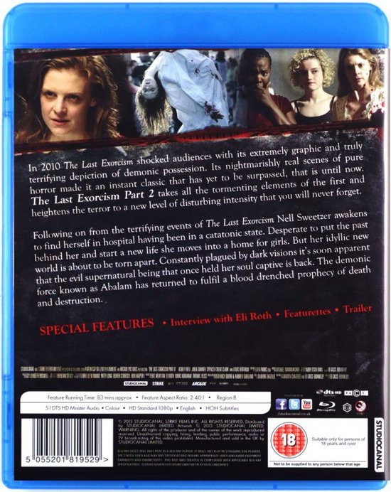 Last Exorcism Part 2 - The Beginning Of The End - Blu-Ray (Blu-ray ...