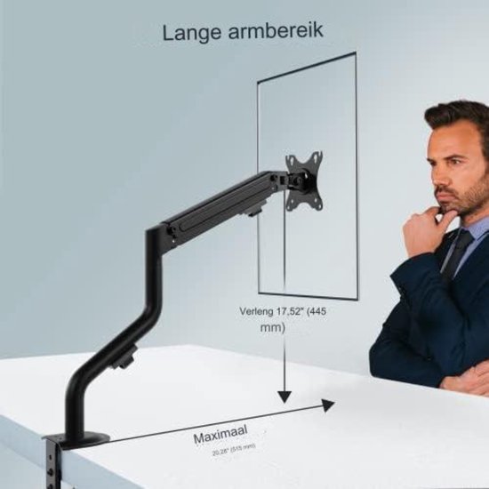 Gratyfied - monitor arm 3 schermen - monitorarm voor laptop ...