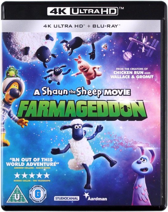 A Shaun The Sheep Movie - Farmageddon (Blu-ray), Justin Fletcher | Dvd ...